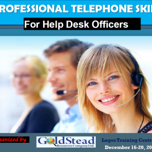 Professional Telephone Skills for Help Desk Officers – GoldStead
